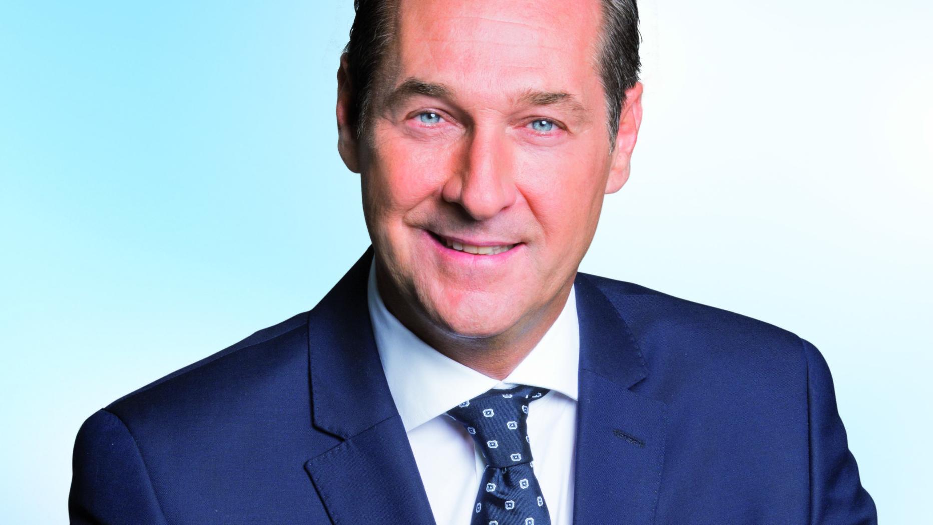 Heinz-Christian Strache im Gespräch mit profil